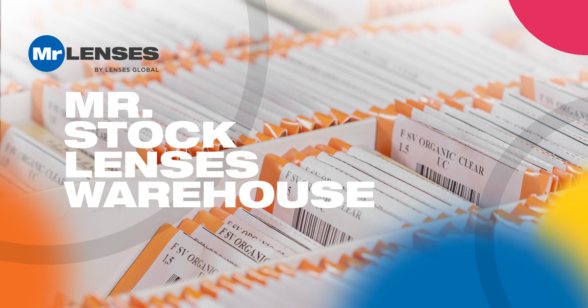 Finished Stock Lenses For Optical Shops • MR Lenses